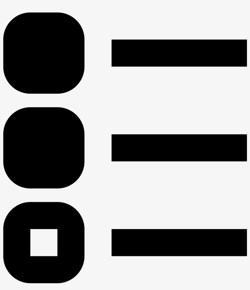 This Particular Icon Has Three Square Boxes That Are - Graphics PNG ...