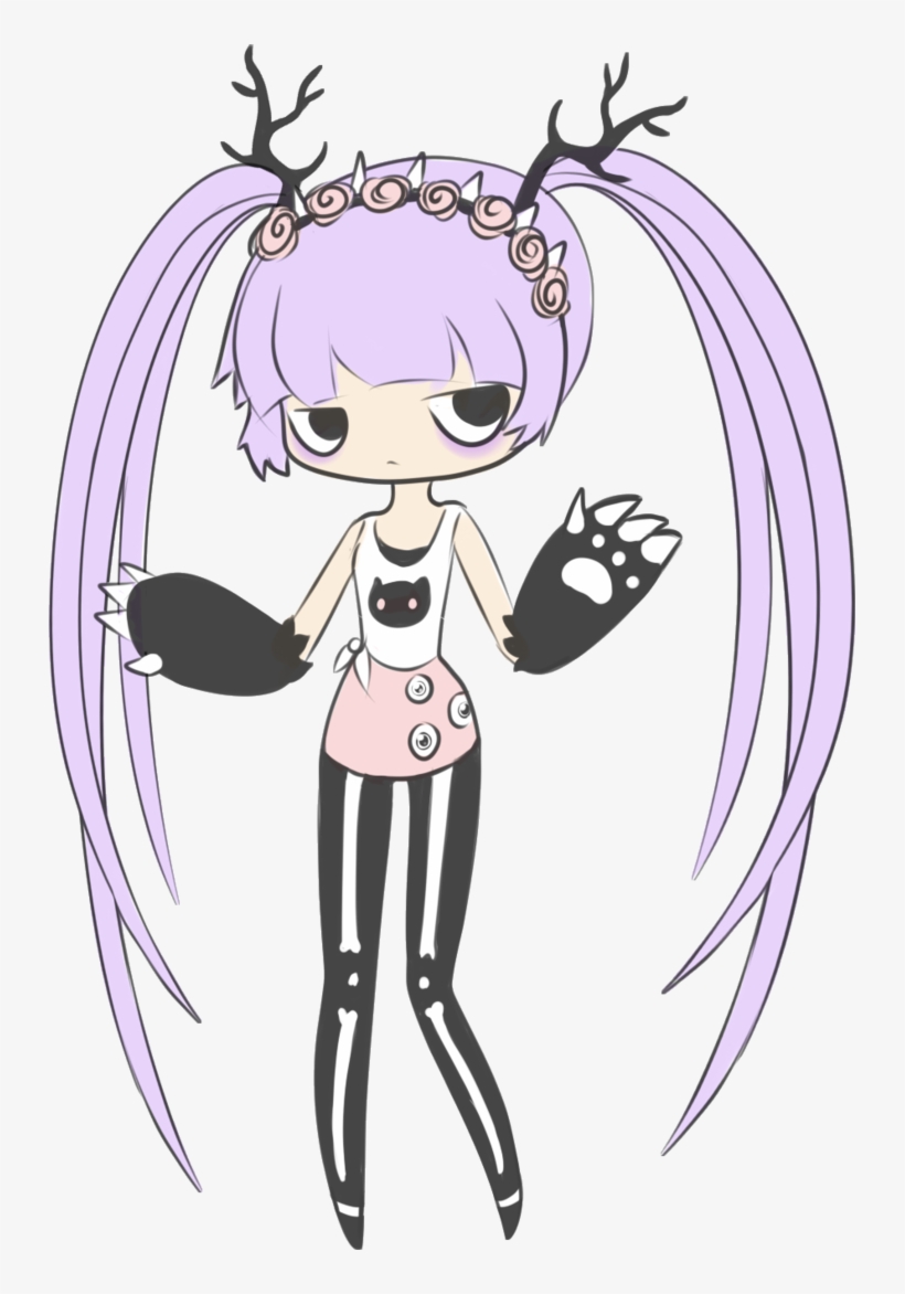 Download Pastel Goth Gaian By Bridaleebee On Deviantart Png - Pastel ...