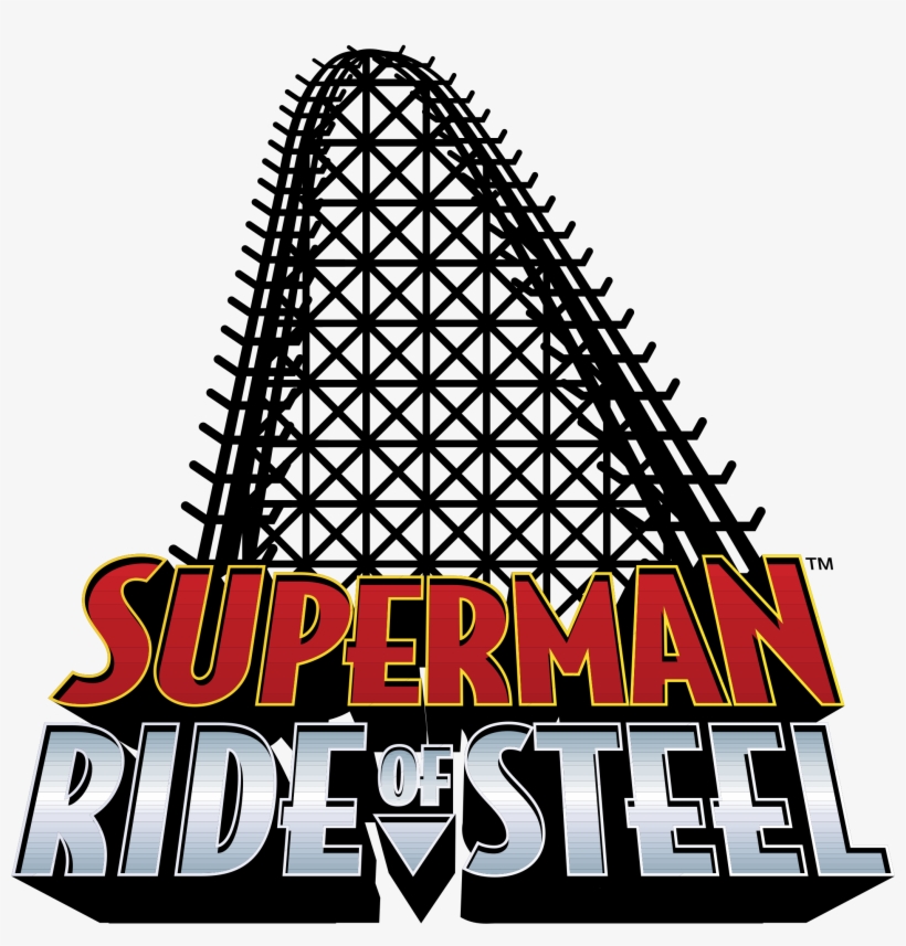 Superman Ride Of Steel Logo Png Transparent - Superman Ride Of Steel ...