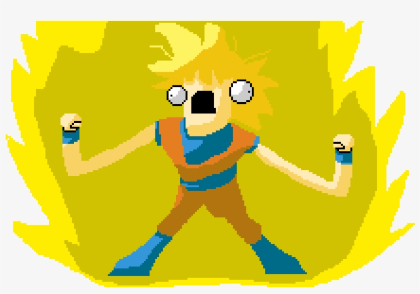 Derp Super Saiyan Goku - Super Saiyan PNG Image | Transparent PNG Free ...
