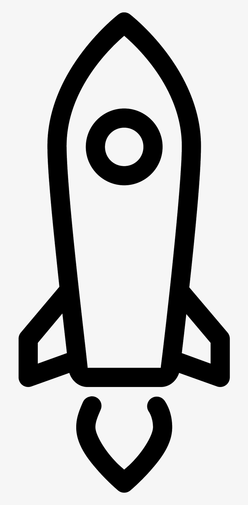 This Is A Picture Of A Rocket That Is Launching Straight - Rocket Icons ...