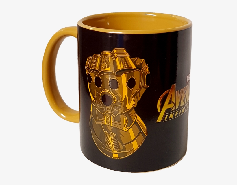 Avengers Infinity War - Avengers Infinity War Thanos Gauntlet Mug PNG ...