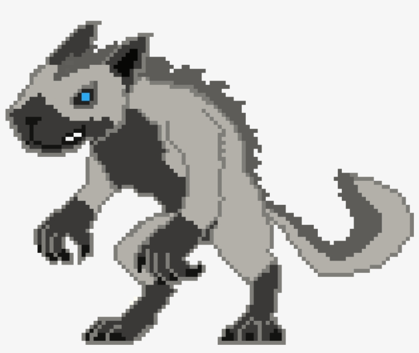 Download Mahigun The Werewolf - Pixel Art | Transparent PNG Download ...
