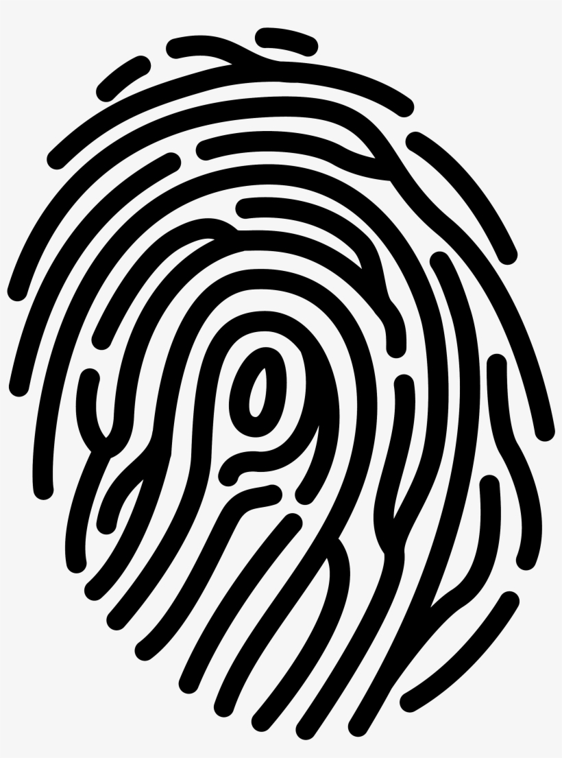 Finger Print Logo Black PNG Image | Transparent PNG Free Download on ...