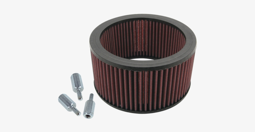 High Flow Air Filter Kit With Spacers For S&s