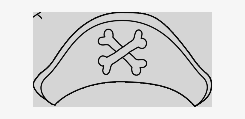 Pirate Hat Coloring Page