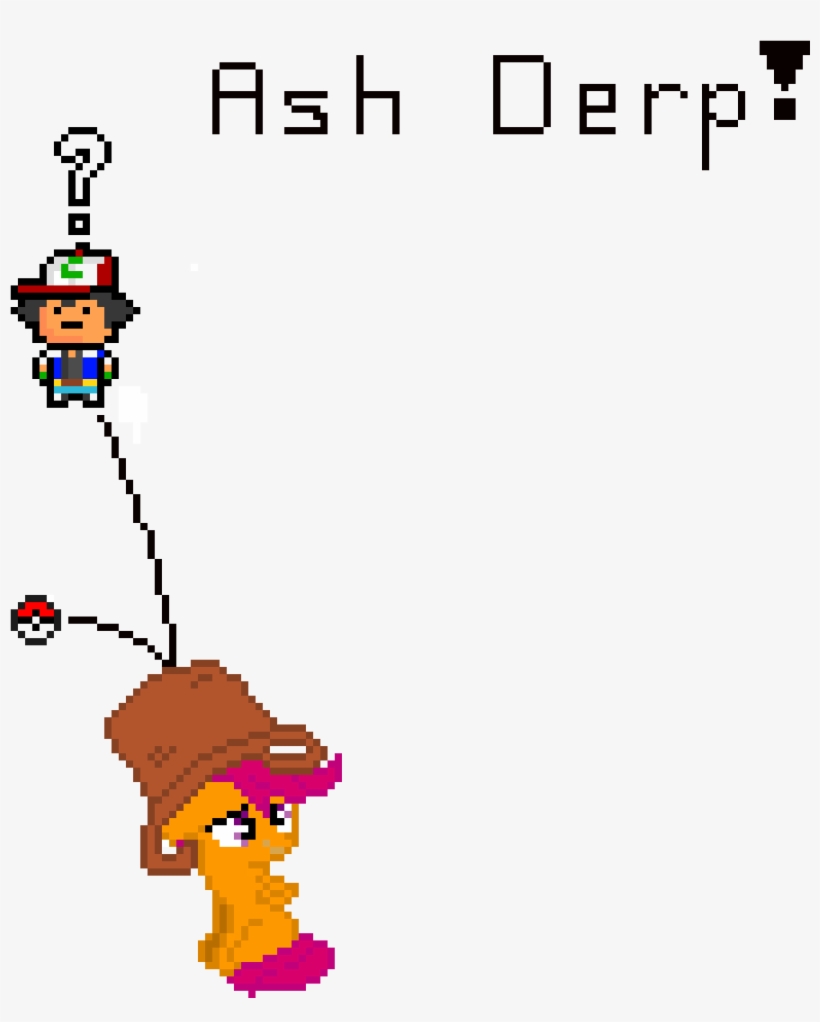 Ash Ketchum Derp - Cartoon PNG Image | Transparent PNG Free Download on ...
