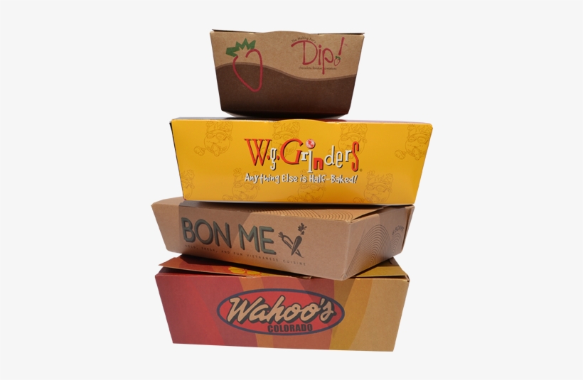 Custom Printed Take Out Boxes - Food To Go Box PNG Image | Transparent ...