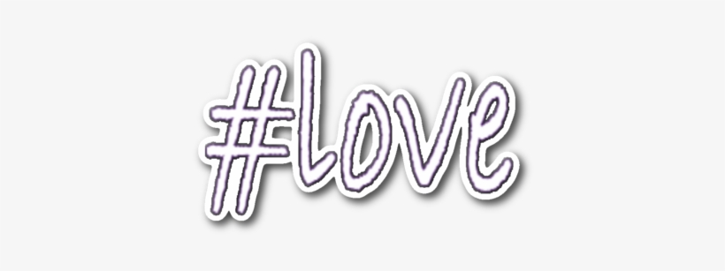 Hashtag Sticker Png Black And White Download - Decal PNG Image ...