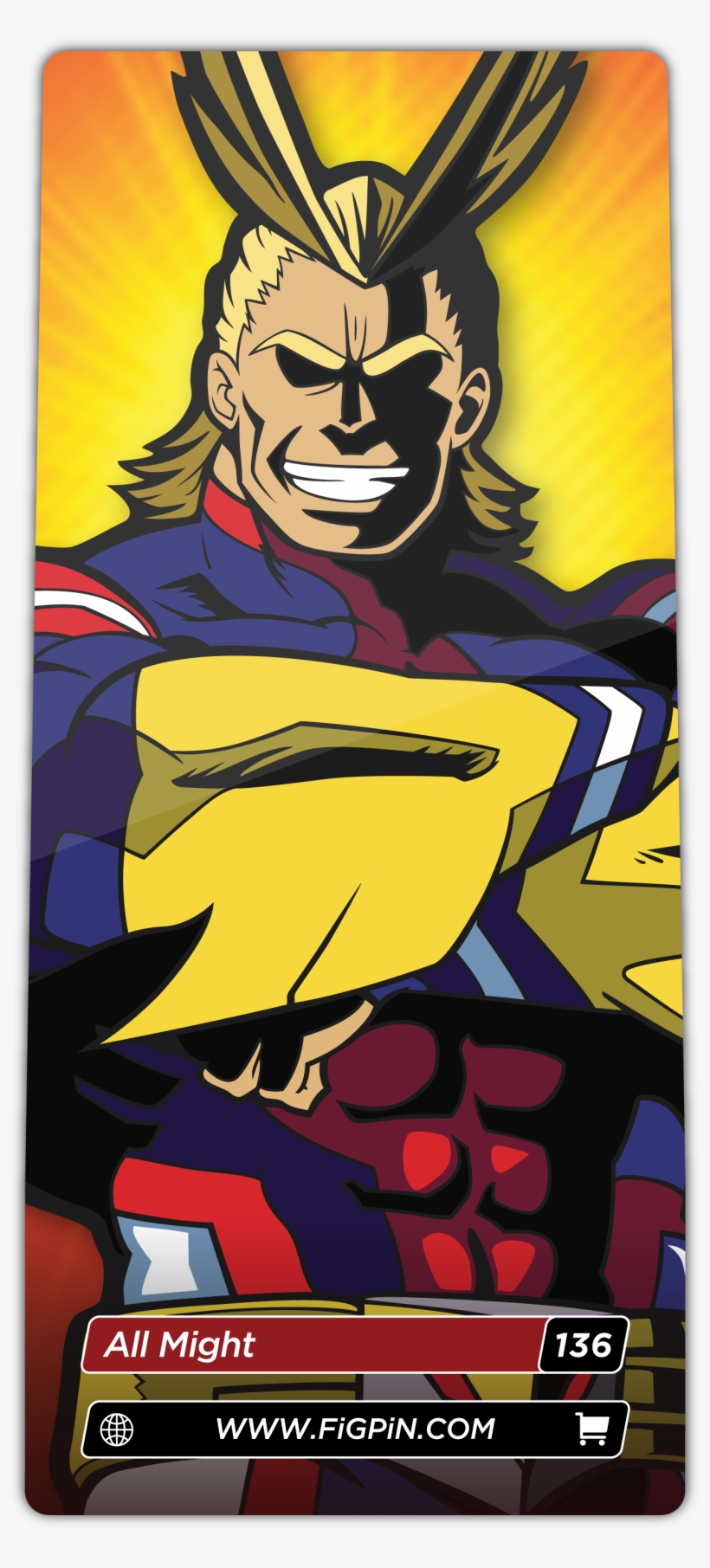 All Might - Cartoon PNG Image | Transparent PNG Free Download on SeekPNG