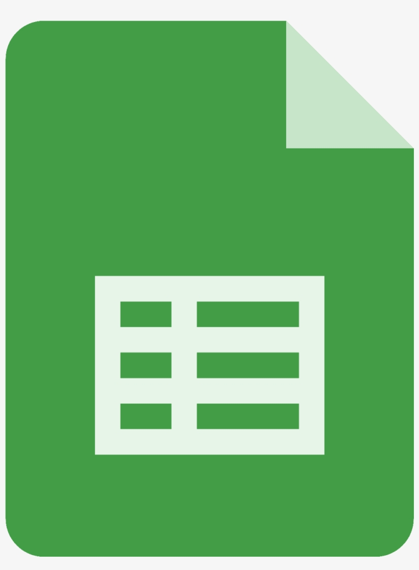 Download Arkusze Google Icon - Google Sheets Logo Png | Transparent PNG ...