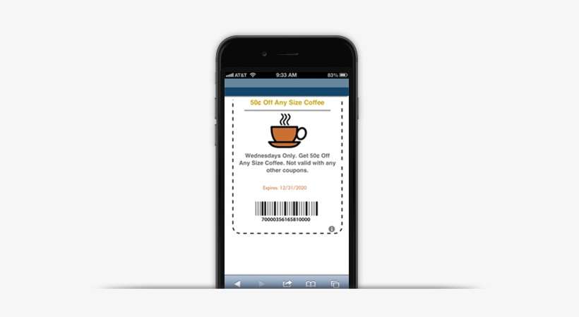 Mobile Coupon - Mobile Sms Coupon Example PNG Image | Transparent PNG ...