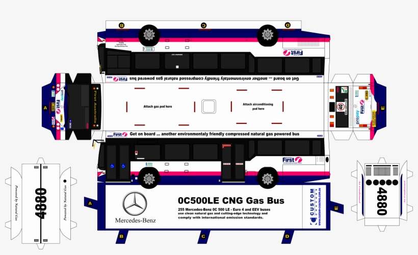 First Australia Volvo B12ble Euro 5 Rigid Bus Http - First Bus PNG ...