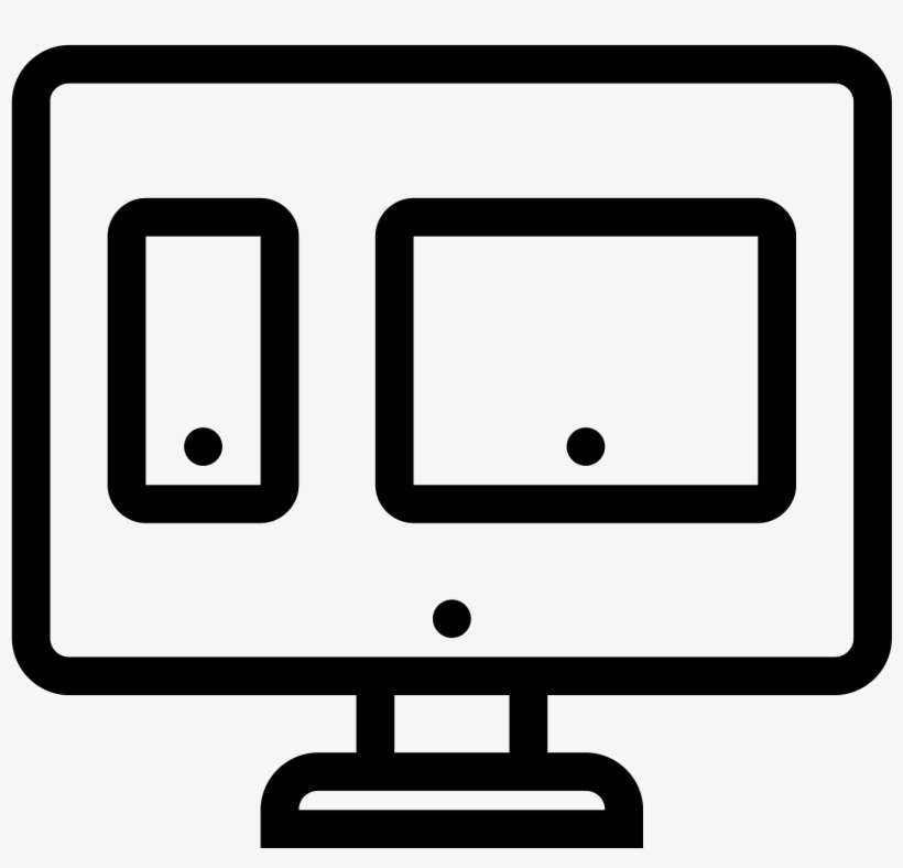 Responsive Icon - Monitor Icona PNG Image | Transparent PNG Free ...