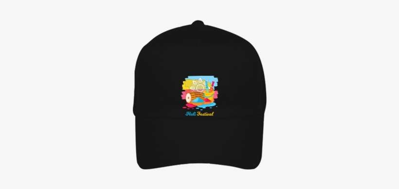 Flat Holi Background - Cap With Indian Flag PNG Image | Transparent PNG ...