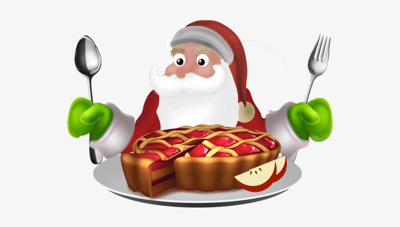 Santa Gif - Santa Eating Transparent PNG Image | Transparent PNG Free ...