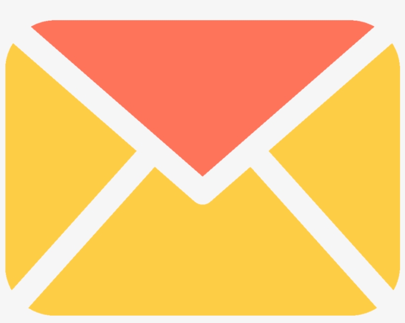 Download Envelope Clipart Mail Icon - Orange Coloured Email Icon Png ...