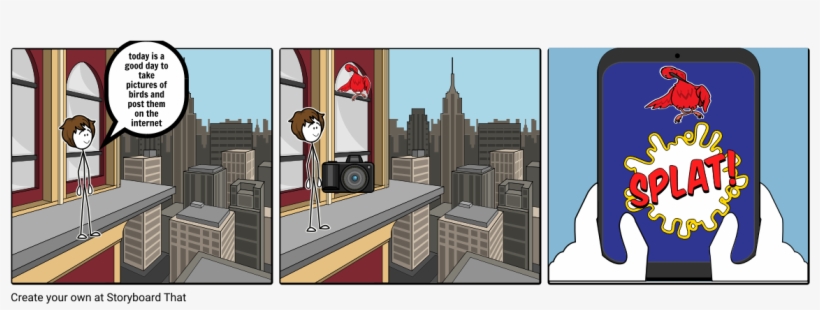 Bird Splat - Cartoon PNG Image | Transparent PNG Free Download on SeekPNG