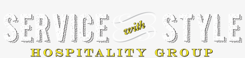 Logo Transparent White Letters - Hospitality Service Styles PNG Image ...