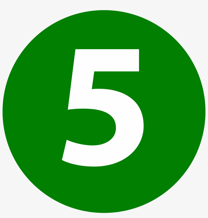 Number 5 Icon Png