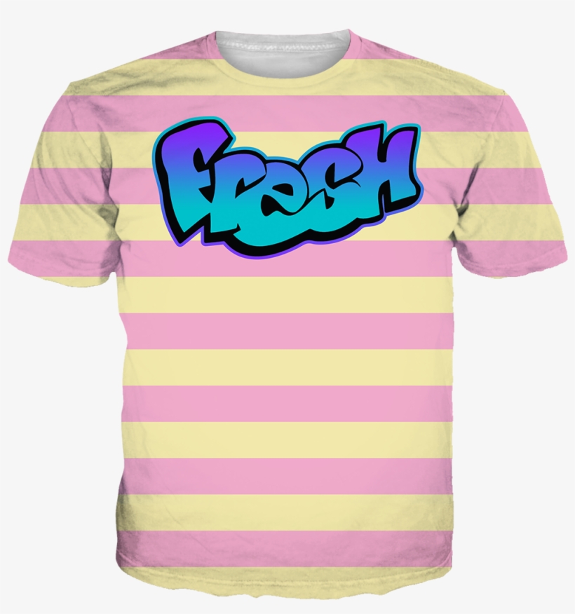Fresh Prince 5 Fresh Striped All Over Tee - The Fresh Prince Of Bel-air ...