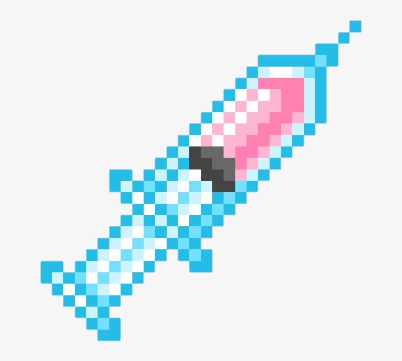 Pixel Cute Cutepixel Creepy Pastelgoth Needle - Minecraft PNG Image ...