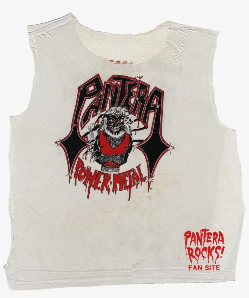 Pantera ''power Metal''1986 Power Metal, Shirt Skirt, - Power Metal PNG ...