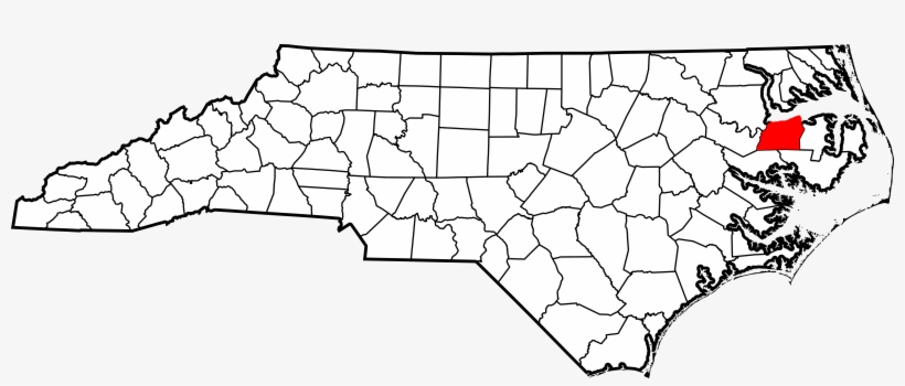 Map Of North Carolina Highlighting Washington County - Edgecombe County ...