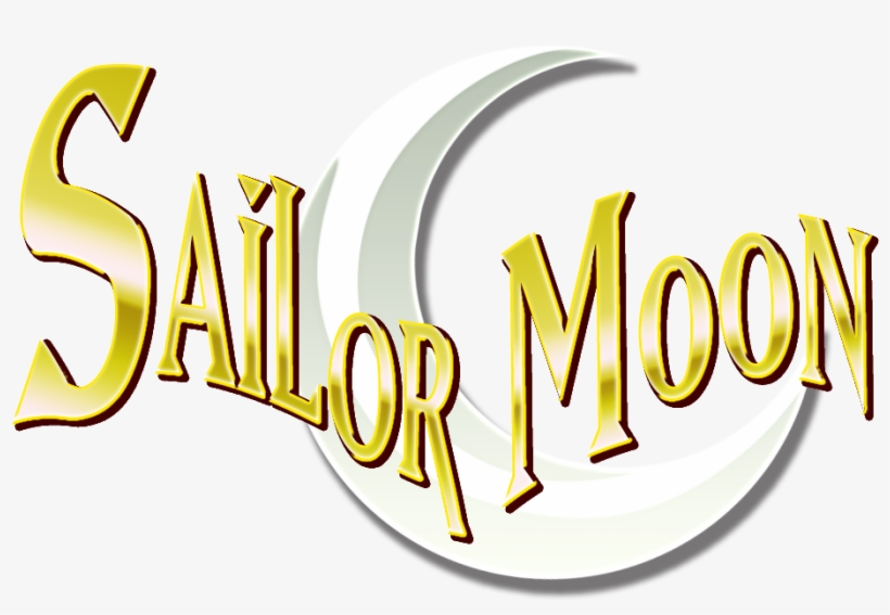 Classic Sailor Moon Logo - Sailor Moon Font Type PNG Image ...