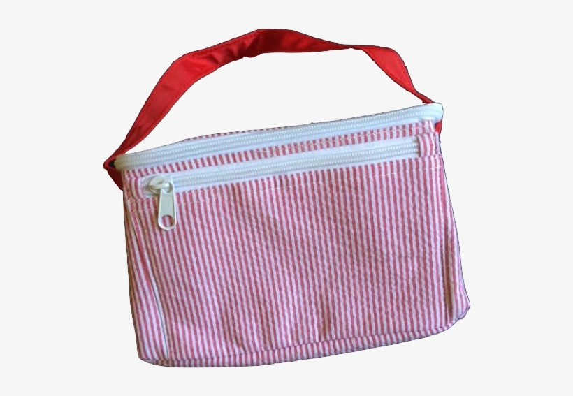 Red Seersucker Insulated Lunch Box PNG Image | Transparent PNG Free ...