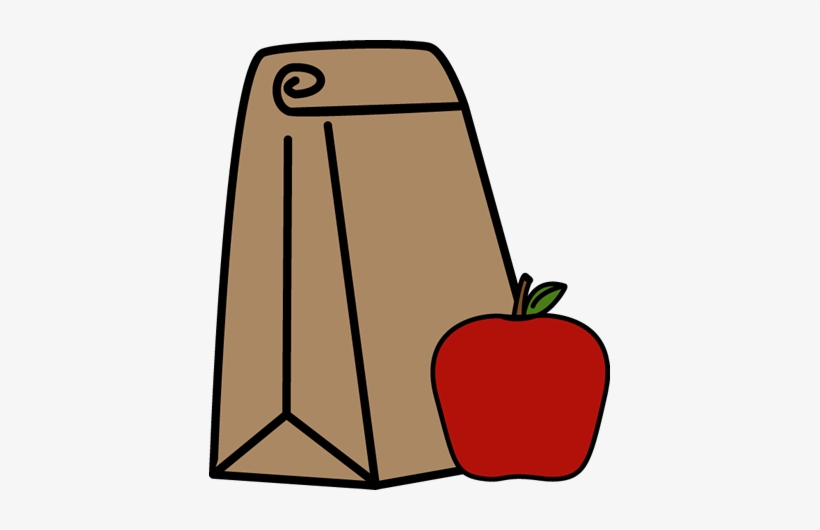School Lunch Clip Art - Lunch Bag Clipart PNG Image | Transparent PNG ...