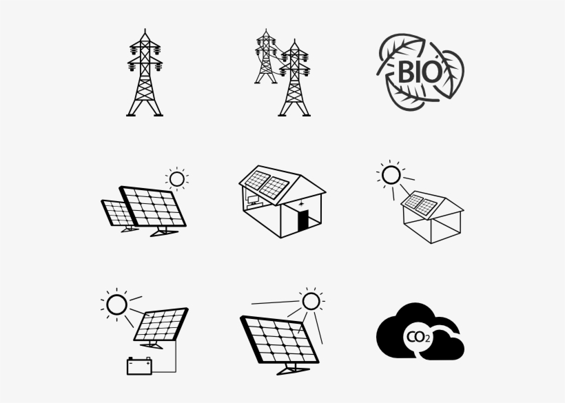 Energy Icons - Renewable Energy PNG Image | Transparent PNG Free ...