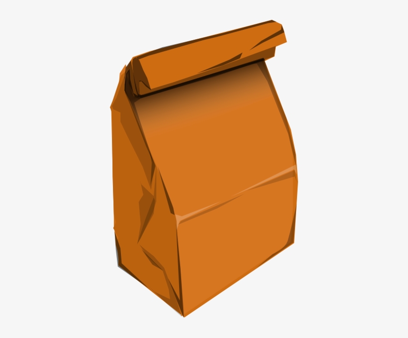 Lunch Clipart Lunch Box - Brown Paper Bag Clip Art PNG Image ...
