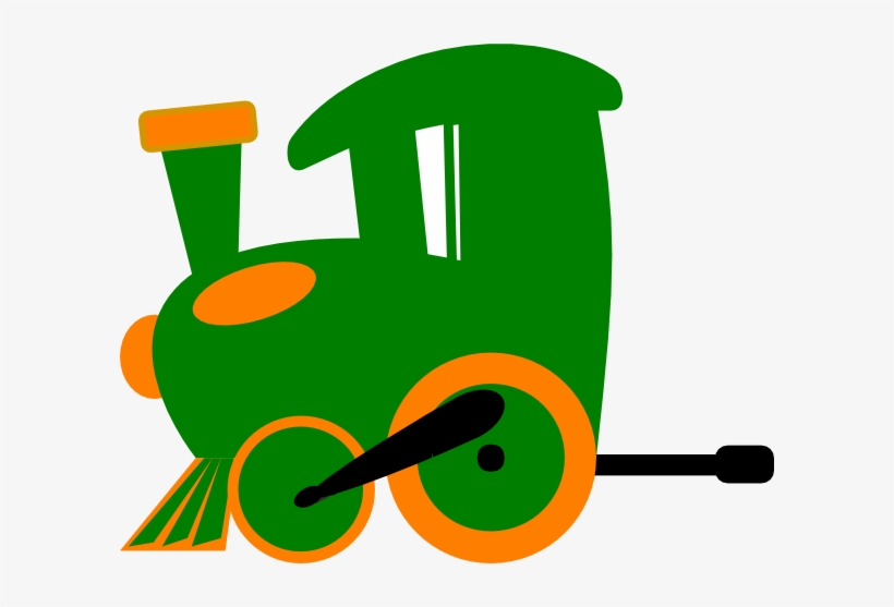 Toot Toot Train Mk2 Clip Art - Green Train Clip Art PNG Image ...