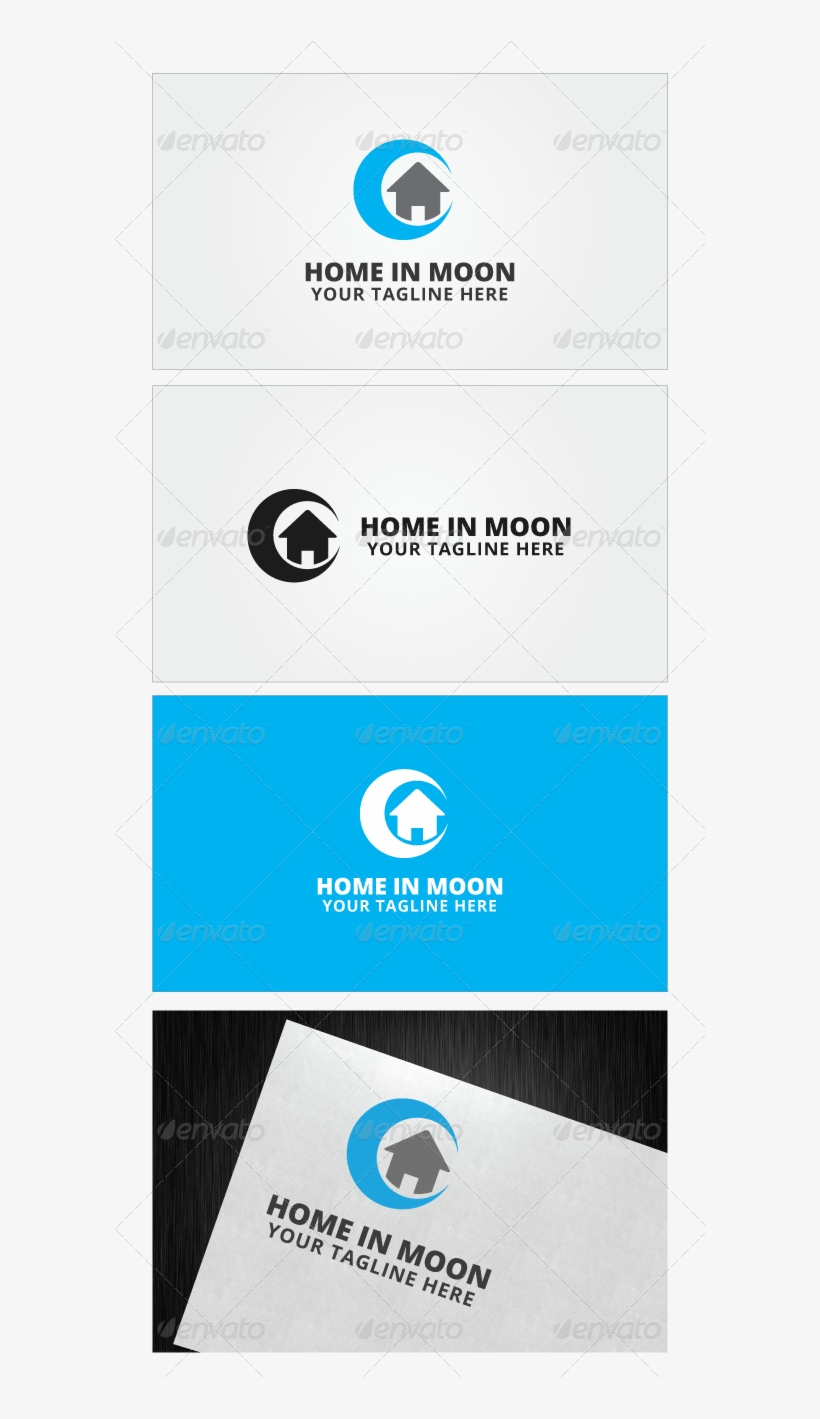 Home In Moon Logo Template - Logo PNG Image | Transparent PNG Free ...