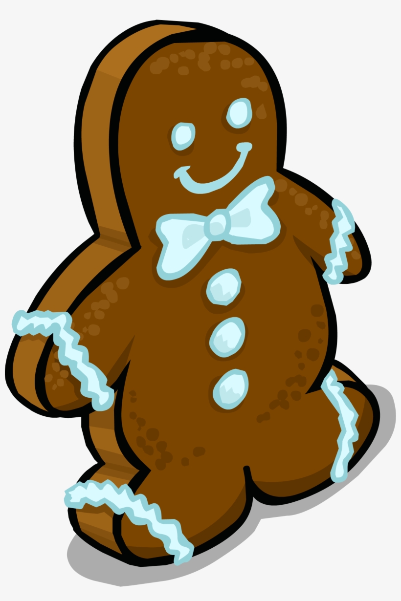 Gingerbread Man Sprite 005 - Gingerbread Man PNG Image | Transparent ...