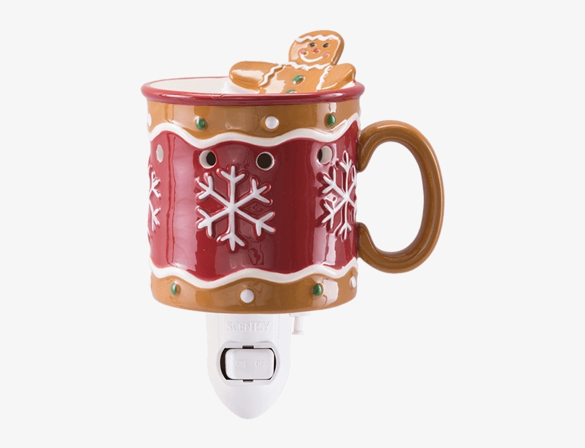 Gingerbread Man - Gingerbread Plug In Scentsy Warmer PNG Image ...