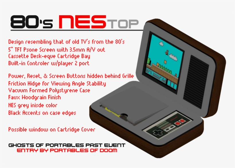 Post By Doom On Oct 2, 2015 At - Portable Nes Laptop PNG Image ...