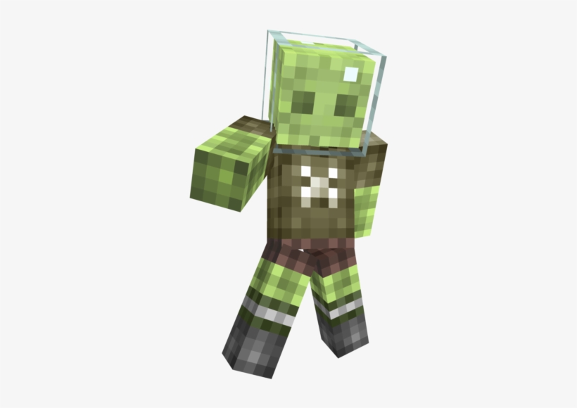 Download Nichijou Clipart Slime - Minecraft 3d Slime Skin | Transparent ...
