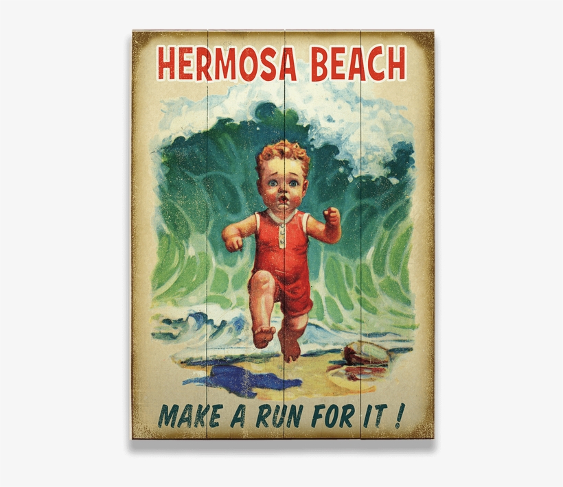 View Zoom Make A Run For It Sign - Personalized Wood Beach Sign - Make ...