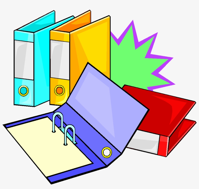 Open Binder Clip Art