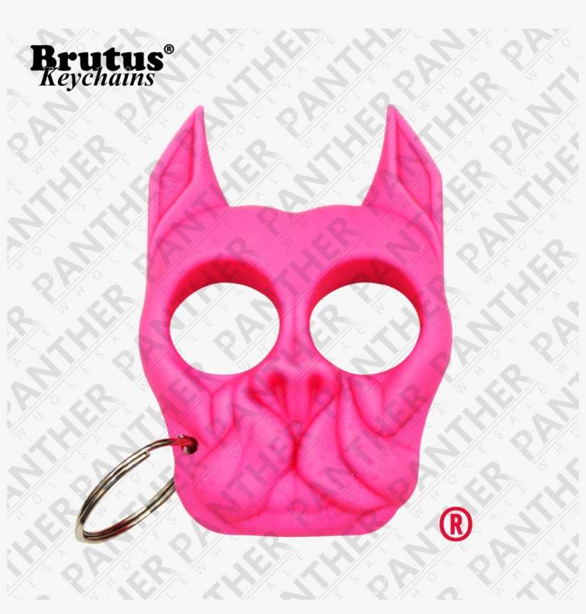 Brutus The Bull Dog - Self Defense Abs Keychain PNG Image | Transparent ...
