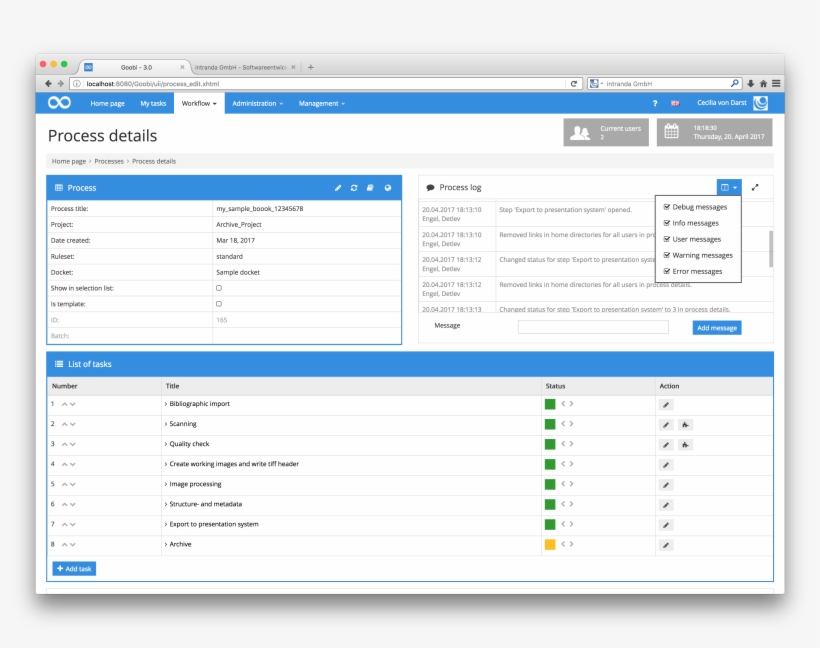 Digitisation Workflow Tracking Software - Workflow PNG Image ...