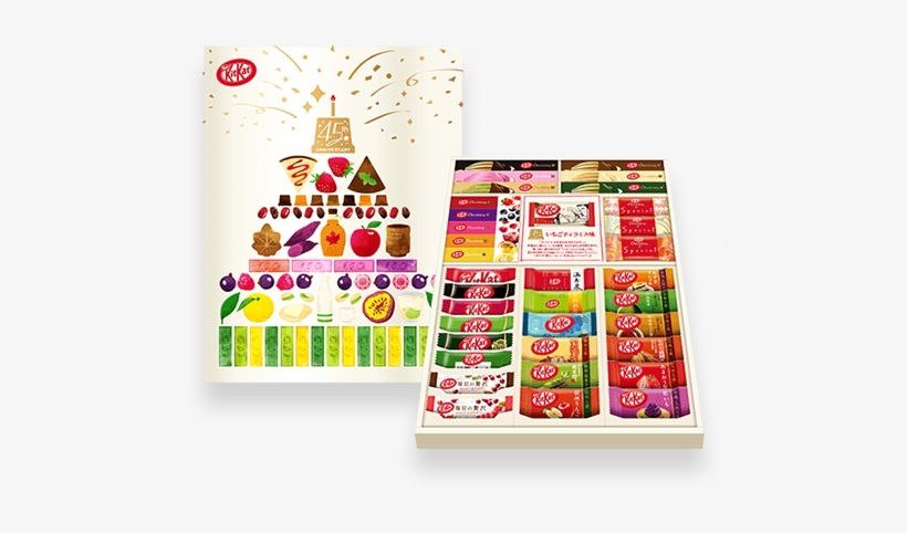 Kit Kat Limited Edition 45th Anniversary Box - Kit Kat Japan 45 ...