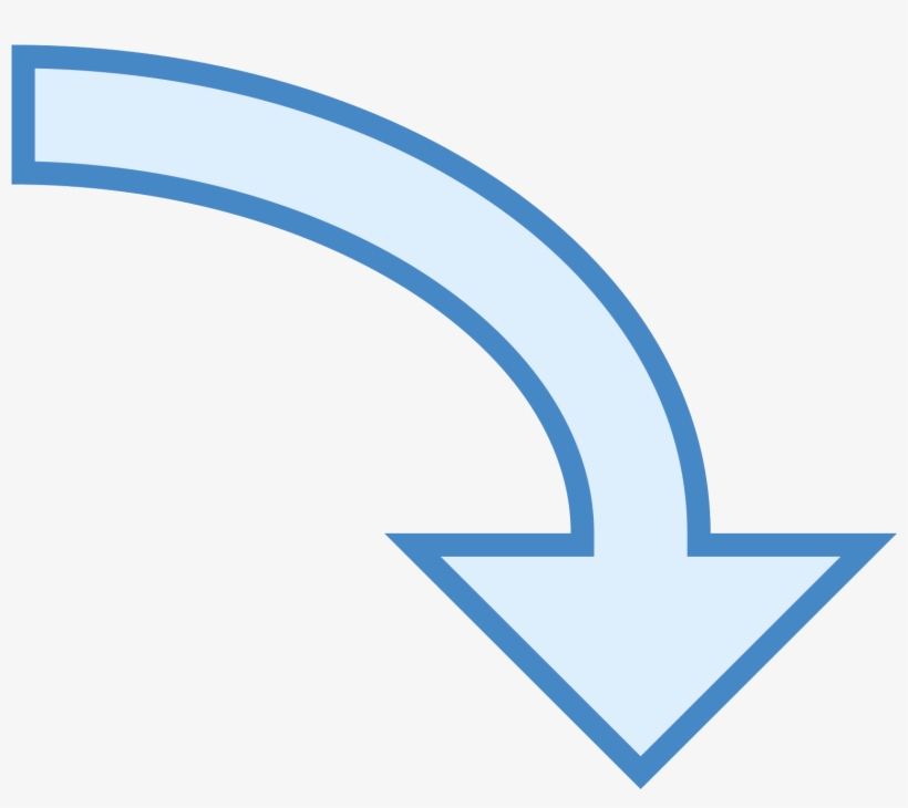 This Is An Image Of A Block Style Arrow - Arrow PNG Image | Transparent ...