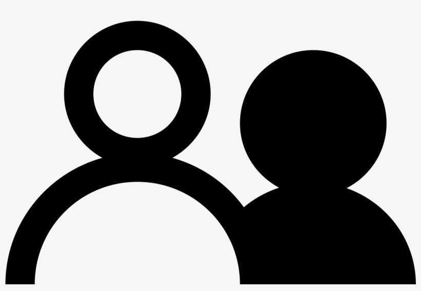 The Icon Shows Two Human-like Silhouettes From The - Side By Side Icon ...