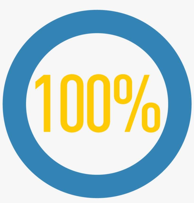 100 Percent Job Satisfaction PNG Image | Transparent PNG Free Download ...