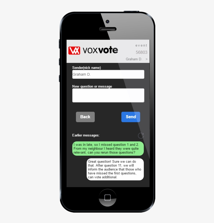 Preview Of The New Question And Answer Module - Mobile App PNG Image ...