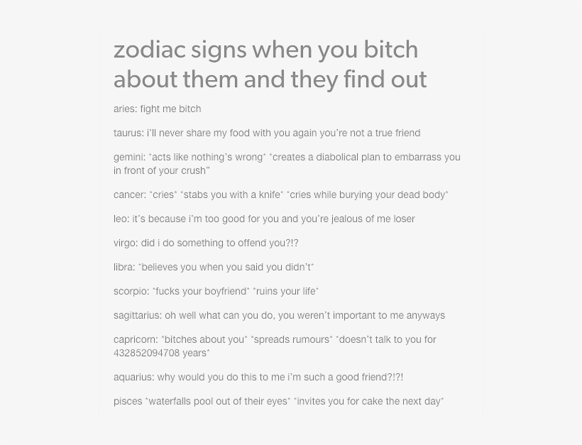 Zodiac Pictures Tumblr