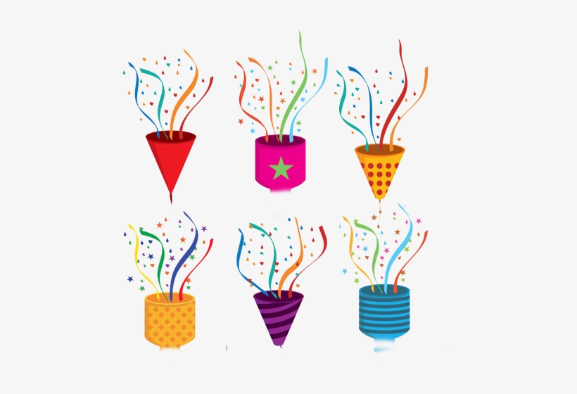 Personalised And Customized Party Poppers - Party Popper PNG Image ...